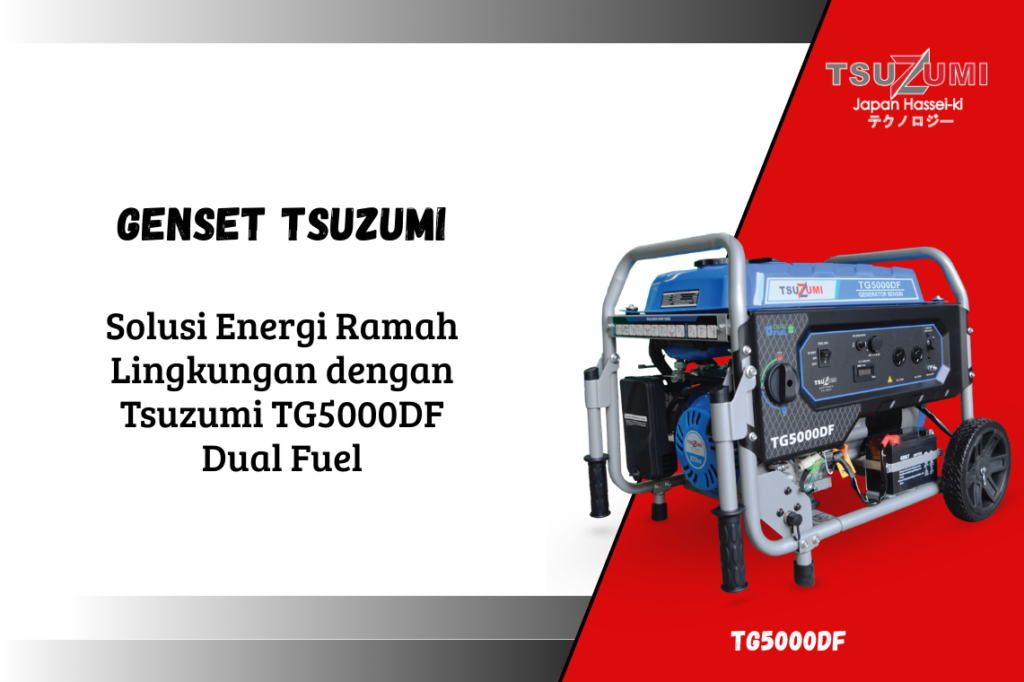 Genset LPG Untuk Dapur MBG, Genset Ramah Lingkungan